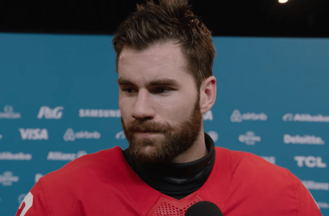 Tom Wilson’s Massive Hit on Dylan Larkin Ignites Gold Medal Game ...